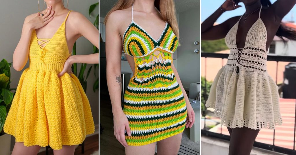 15 Crochet Sundress Free Patterns - Crocht
