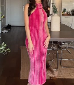 12 Halter Dress Free Crochet Patterns - Crocht