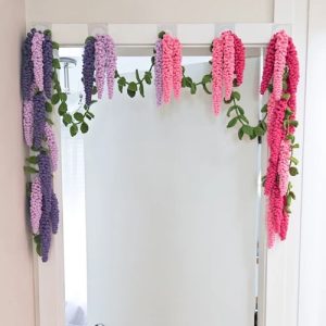 8 Crochet Flower Garland Free Patterns - Crocht