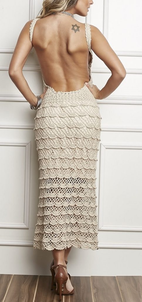 9 Crochet Tiered Dress Free Patterns - Crocht