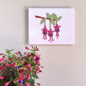 14 Crochet Flower Wall Art Free Patterns - Crocht