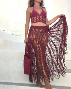 12 Crochet Sarong Free Patterns - Crocht