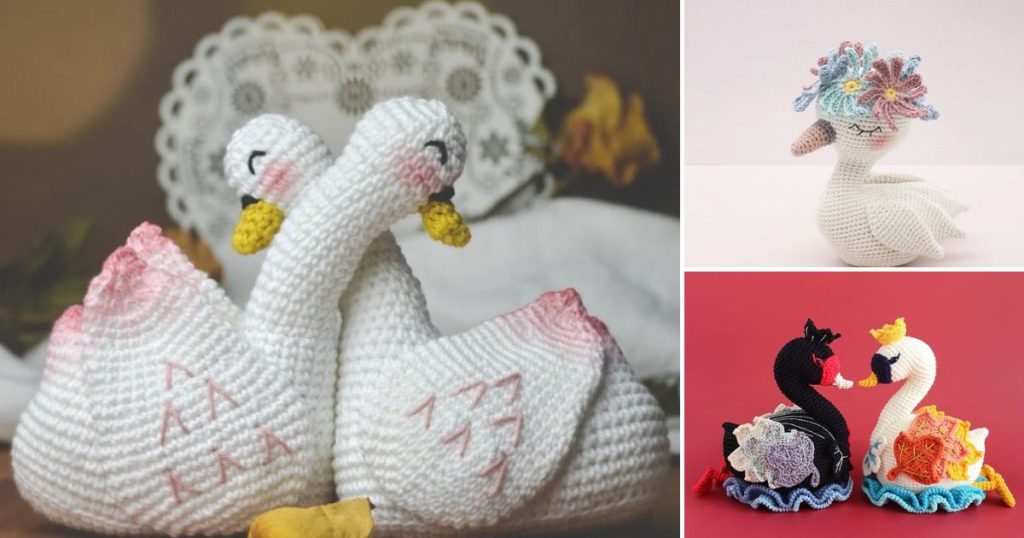 13 Amigurumi Swan Free Crochet Patterns - Crocht