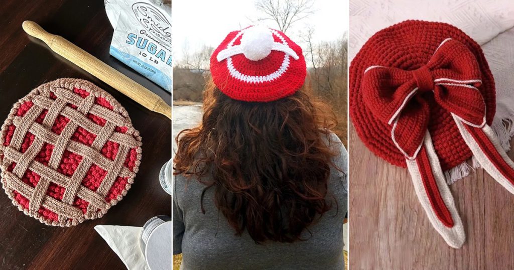 9 Unique Beret Hat Free Crochet Patterns - Crocht