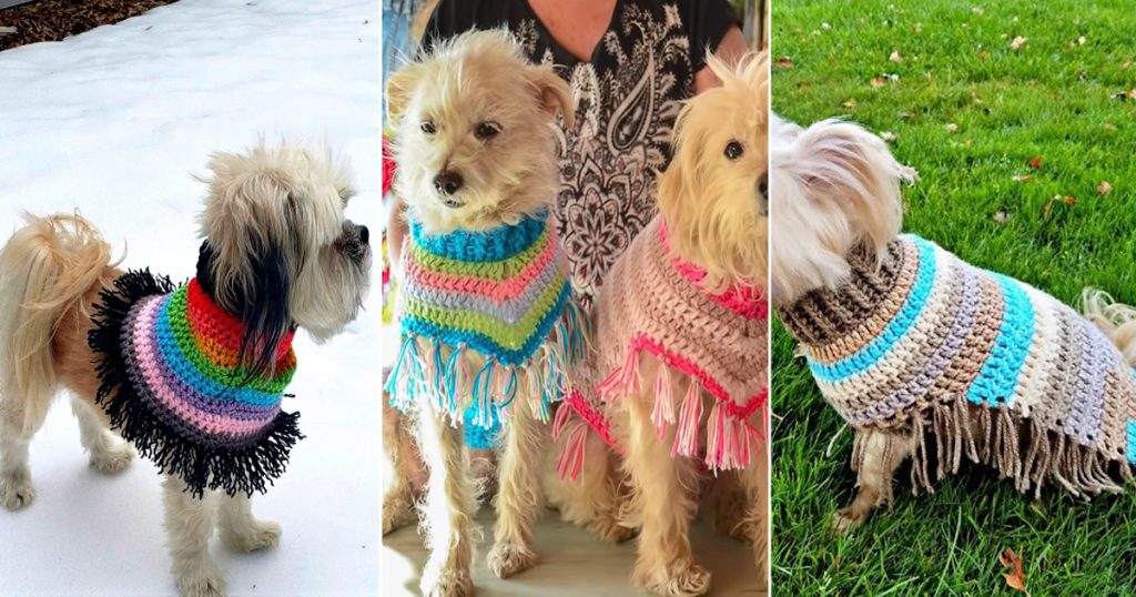 9 Crochet Poncho Free Patterns - Crocht