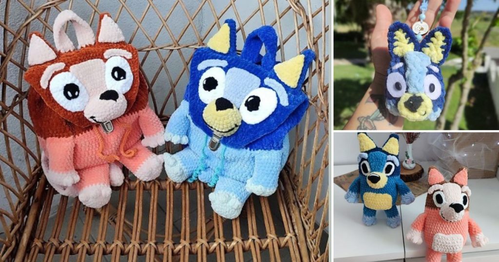 9 Unique Bluey Free Crochet Patterns - Crocht