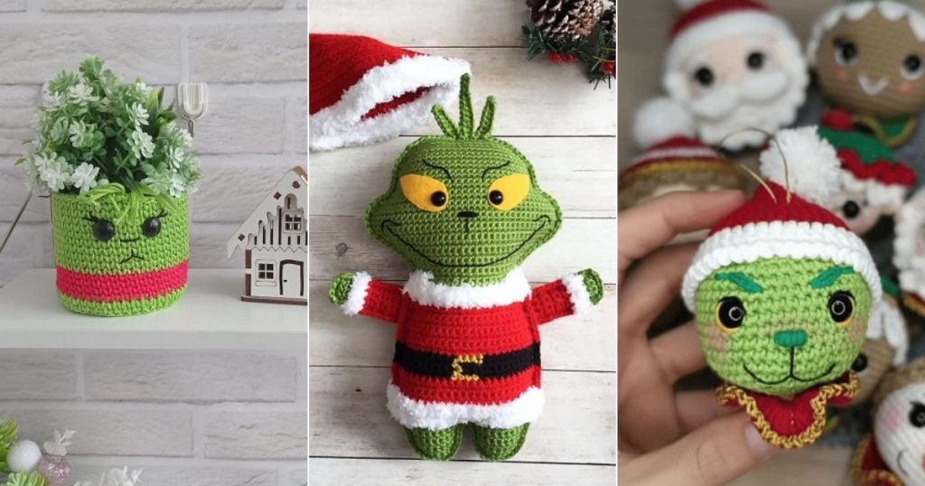 11 Unique Grinch Free Crochet Patterns - Crocht